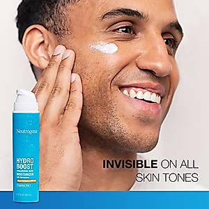 Neutrogena Hydro Boost Hyaluronic Acid Facial Moisturizer with Broad Spectrum SPF 50 Sunscreen, Daily Water Gel Face Moisturizer to Hydrate & Soothe Dry Skin, Fragrance-Free, 1.7 fl. oz