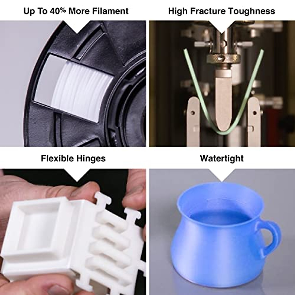 Braskem Polypropylene Filament - FL105PP / 2.85mm / Black / 700g