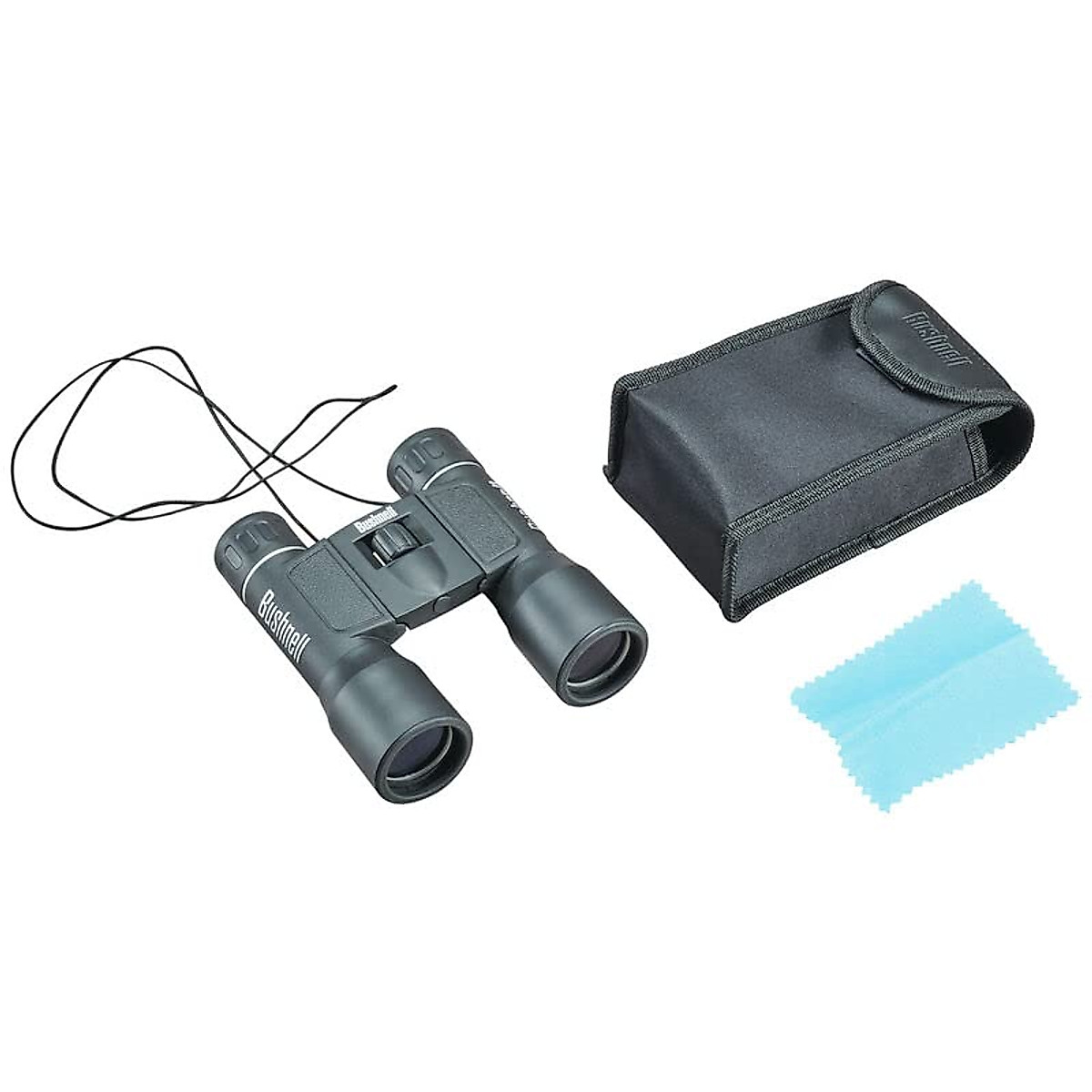 Bushnell Powerview 10x32 Compact Folding Binocular , Black