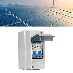 63A 1000V PV Solar Disconnect Switch IP65 Waterproof Photovoltaic Isolator Miniature Circuit Breaker Overvoltage Protection