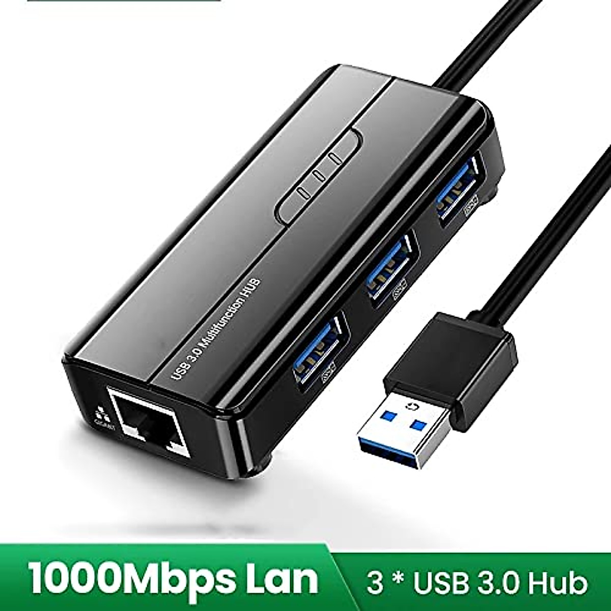 N/A USB Ethernet USB 3.0 2.0 to RJ45 USB HUB for Computer Set-Top Box Ethernet Adapter Network Card USB