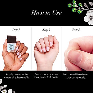 butter LONDON Nail Strengthener for Damaged Nails, Mellow the Yellow - Nail Hardener & Strengthener Polish Exfoliates, Brightens & Rejuvenates Yellow & Dry Nail Beds & Roots - Nail Care Products