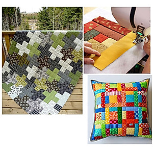 sharprepublic Roll Up Cotton Fabric Quilting Strips, Jelly Roll Fabric, Patchwork Craft Fabric Bundle, Cotton Fabric, Quilting Fabric - Beige