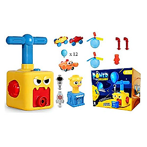 AristiPet - Space Version - Astronaut - Kids Balloon Power Car - Balloon Powered Car Rocket - Fun Inertia Toys Aerodynamics Inertial Power Car Set Educational Toys Science Experiment Toy Gifts