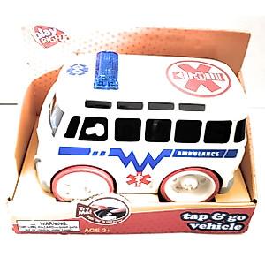 Play Right Tap & Go Vehicle White Ambulance