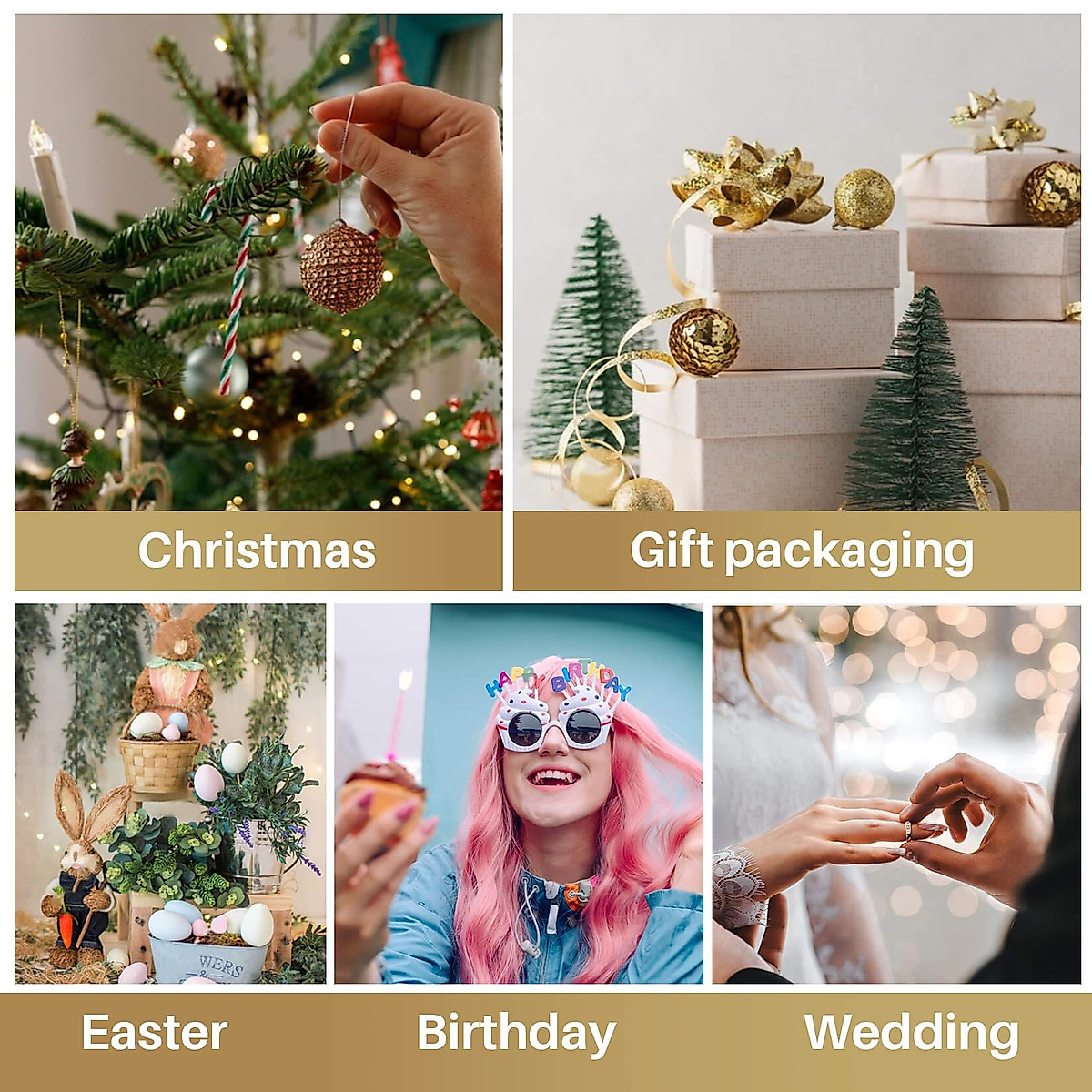 4.9OZ Sukh Crinkle Cut Paper -Reusable Paper Shred Filler as Confetti Paper Stuffing Baskets Filler for Cute Easter Wedding Birthday Decorative Craft Box Bags Wrapping Supplies（Black）