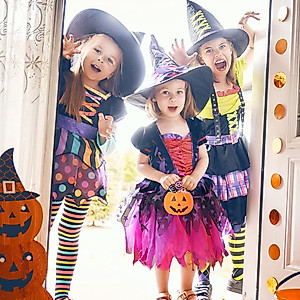 MCPINKY Small Halloween Candy Buckets, 12PCS Mini Portable Pumpkin Bucket Candy Bowl Holder Ghost Candy Bucket for Kids Trick Or Treat Halloween Party Favor