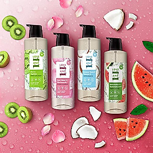 Love Beauty and Planet Plant-Based Body Wash Hydrate and Restore Skin Watermelon and Hyaluronic Acid Made with Plant-Based Cleansers and Skin Care Ingredients 32.3 fl oz