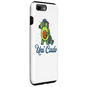iPhone 7 Plus/8 Plus Uni Cado, Cute Avocado, Funny Unicorn, Guacamole, Vegan Case