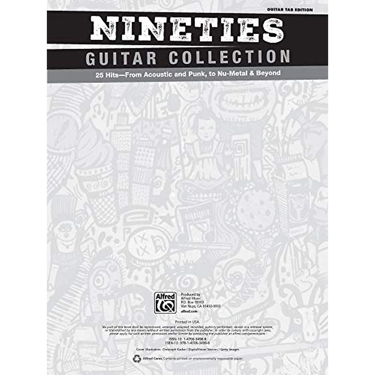 Nineties Guitar Collection: 25 Hits, from Acoustic to Punk, to Nu-Metal & Beyond