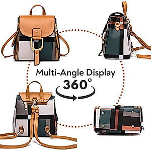 Convertible Backpack Purse - Small Beige Backpack - Nylon Backpack - Beige Backpack Purse - Womens Bags - Backpack Purse - Bagpacks Women - Bag Packs Women - Back Pack Purse Beige Tan Bag Wome (Beige)