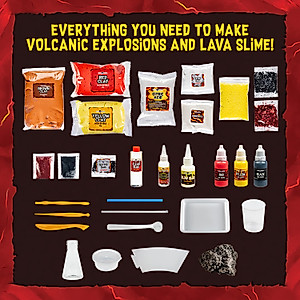 Original Stationery Lava Science Slime Kit, Fun Science Kit to Play Slime Games, Create Glow in The Dark Slime & Make Science Experiments for Kids 6-8