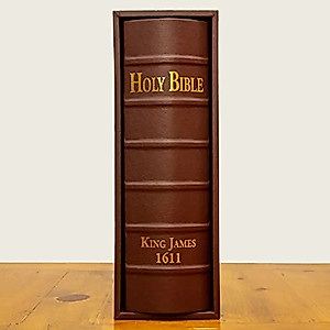 1611 King James Bible - Deluxe Facsimile Edition - Imitation Leather Burgundy (with New Testament Leaf)