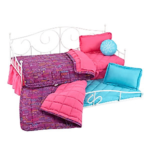 Journey Girls Bloomin Trundle Bed, 4-pieces, Dolls and Fashion Not Included, Pretend Play, Kids Toys for Ages 6 Up by Just Play