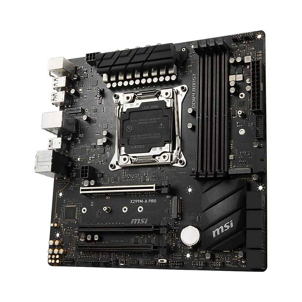 Msi X299M-APRO X299m A Pro, Black