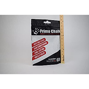 Primo Chalk - 6oz Loose Chalk - Skin Conditioning Performance Chalk for Maximum Grip - Weightlifting, Gymnastics/Cheer, Rock Climbing, Calisthenics
