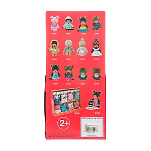 Monchhichi Classic Girl Pink Bib 20 cm