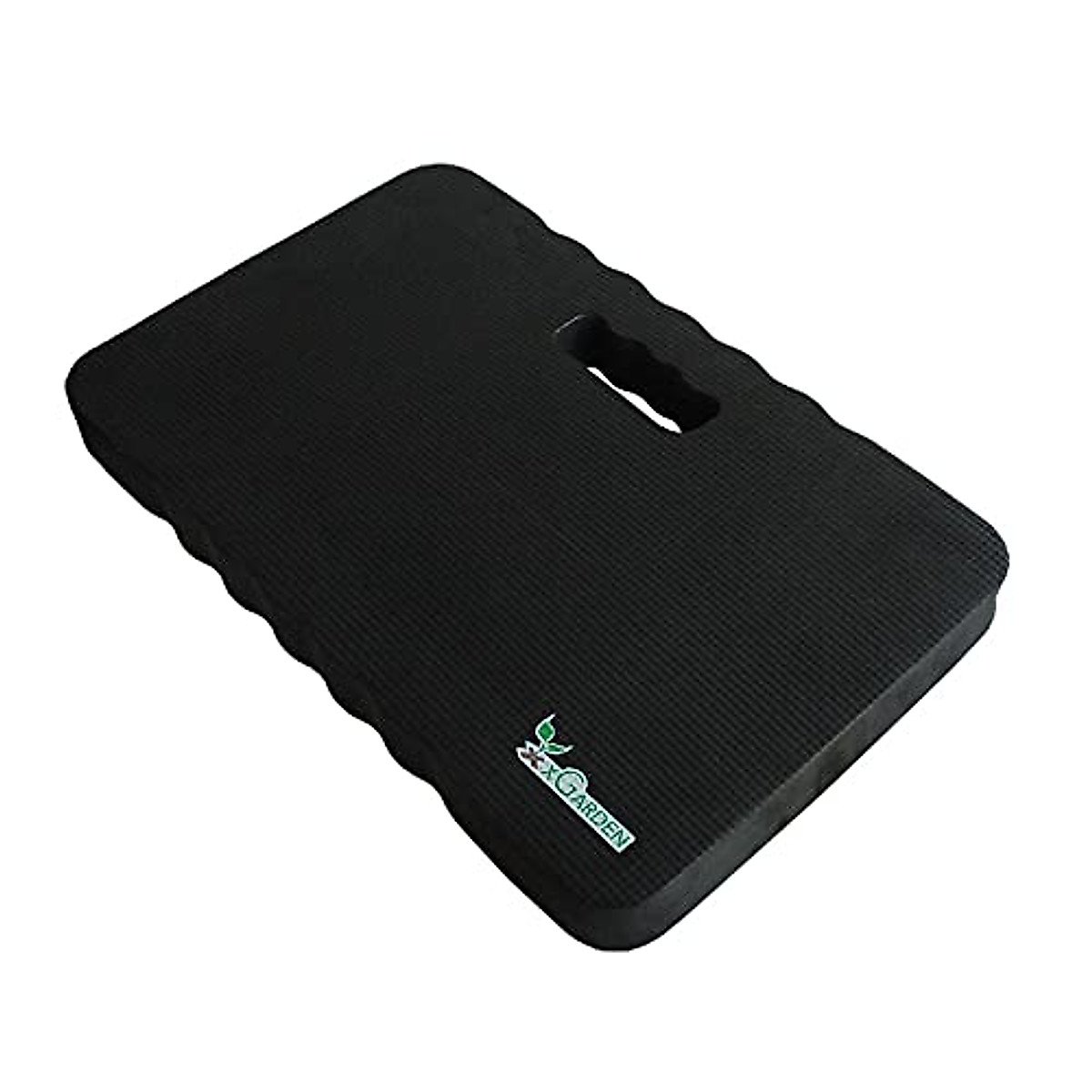 xGarden - Portable Kneeling Pad for Gardening - High Density Foam Kneeler with Carrying Handle - Extra Thick Foam Cushion - Waterproof - Versatile - Indoor or Outdoor - 17.5" x 11" x 1.5" - Black
