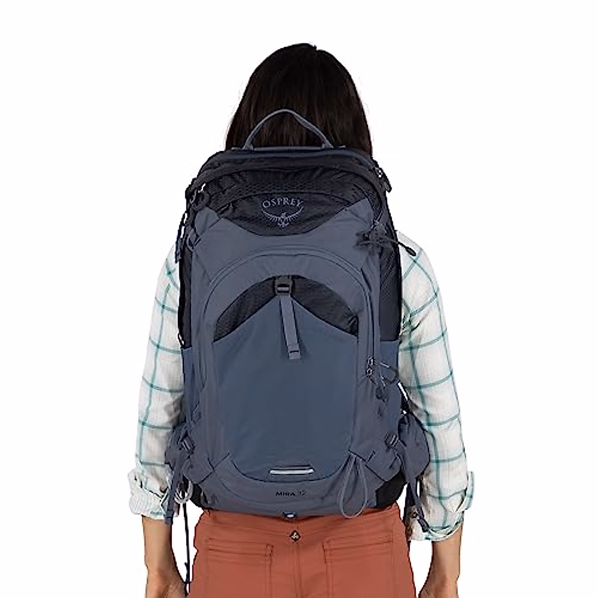 Osprey Mira 32L Women's Hiking Backpack with Hydraulics Reservoir, Succulent Green, One Size