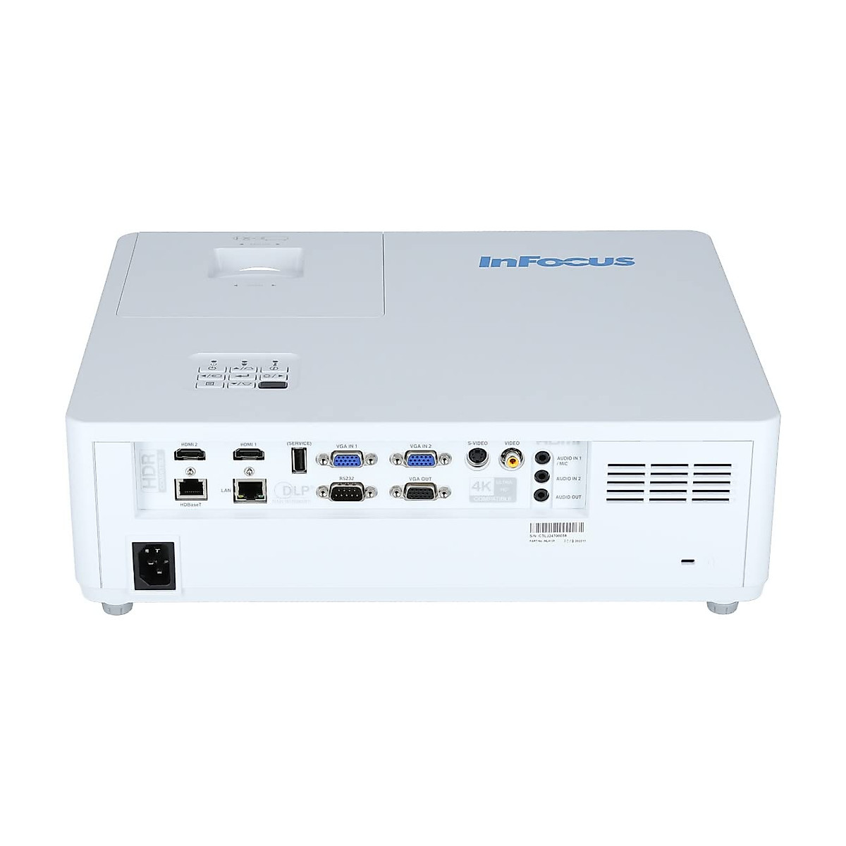 InFocus Advanced INL4128 3D Ready DLP Projector - 16:9 - Ceiling Mountable