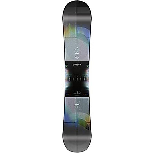 Nitro Snowboards Men's Cinema BRD '23, Allmountainboard, Directional Twin, Gullwing Rocker, All-Terrain, Progressive