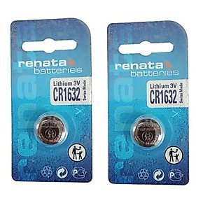 Renata CR1632 Batteries - 3V Lithium Coin Cell 1632 Battery (5 Count)