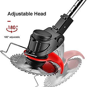 TAPARU Lawn Mower Lawn Mower Cordless Lawn Mower Automatic Release Portable Gardening Tools Household Trimmer