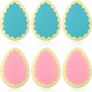 Boao 6 Pieces Hair Removal Sponge Depilation Pads Painless Hair Removal Sponge for Face, Leg, Arm and Body Physical Hair Removal Tool