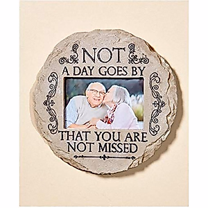 Memorial Garden Photo Stone Not a Day Goes By