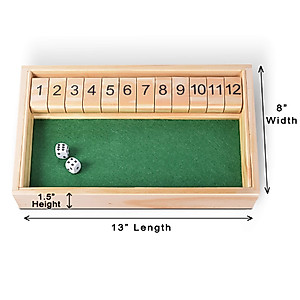 RNK Gaming Shut The Box Game