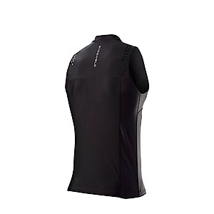 EvoShield Adult NOCSAE® Protective Chest Guard Shirt - Adult Medium, Black