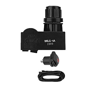AJinTeby 4 Outlet Grill Ignitor Spark Generator with Electronic Igniter Switch/Button for Charbroil, Brinkmann, Nexgrill, Kenmore, Ducane and More