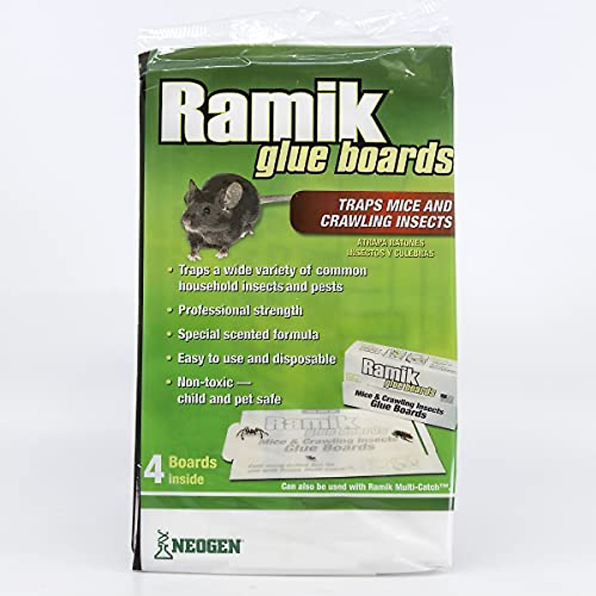 Ramik: 7032766 Glue Rodent Trap - 1 Pack of 4 Traps