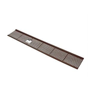 Amerimax Gutter Guard 6 " W X 36 " L Plastic Brown