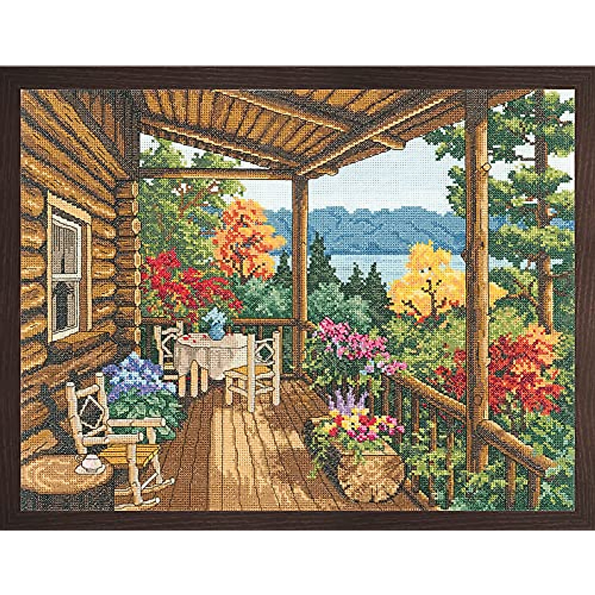 Janlynn Cross Stitch Kit, 16"x12" 14 Count