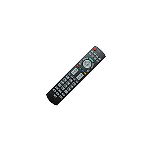 Replacement Remote Control for Panasonic TH-50PE8U TH-50PX80U TH-50PX75 TH-50PZ750U TH-58PZ750U TH-42PX80UA TH-42PZ80U TH-65PZ750 TH-50PZ850U TH-50PZ850UA Plasma LCD LED HDTV Viera TV