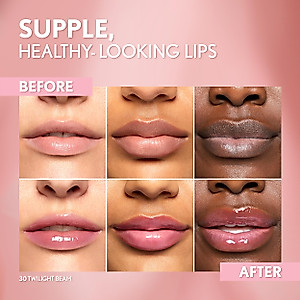 COVERGIRL Clean Fresh Yummy Gloss Daylight Collection, Hydrating, Glossy Shine, Vegan Formula, Twilight Beam 30, 0.33oz