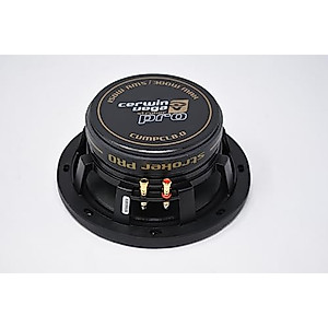 CERWIN-VEGA! 8" Stroker Pro Series Midrange 200W RMS Speakers - The Ultimate 4-Ohm Component Speakers Set for Your Car Audio System, Unleash Epic Sound CVMPCL8.0