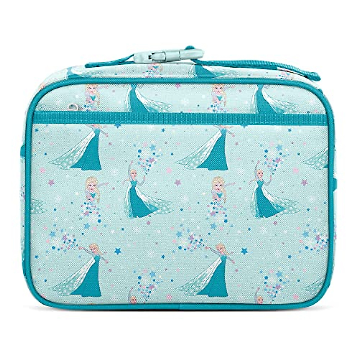 Simple Modern Disney Kids Lunch Box for Toddler | Reusable Insulated Bag for Girls | Meal Containers for School with Exterior and Interior Pockets | Hadley Collection | Frozen Elsa's Snowflake