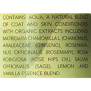 Best Shot Scentament Spa Botanical Body Splash, Detangler Spray, Body Spray for Pets, Cat and Dog Cologne Spray, Lemon Vanilla, 8 Oz.