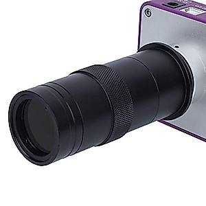 51MP HDMI Microscope Camera Digital Microscope Video Camera Industrial Electronic USB Microscope 120X C Mount Lens with Remote Control