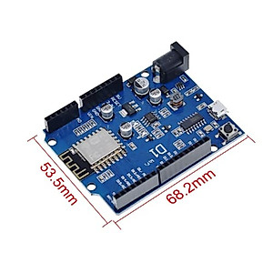 10Gtek ESP8266 ESP-12F/E NodeMCU Development Board, WiFi Module, CH340, for Arduino UNO R3