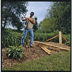 Fiskars 60 Inch Steel Posthole Digger