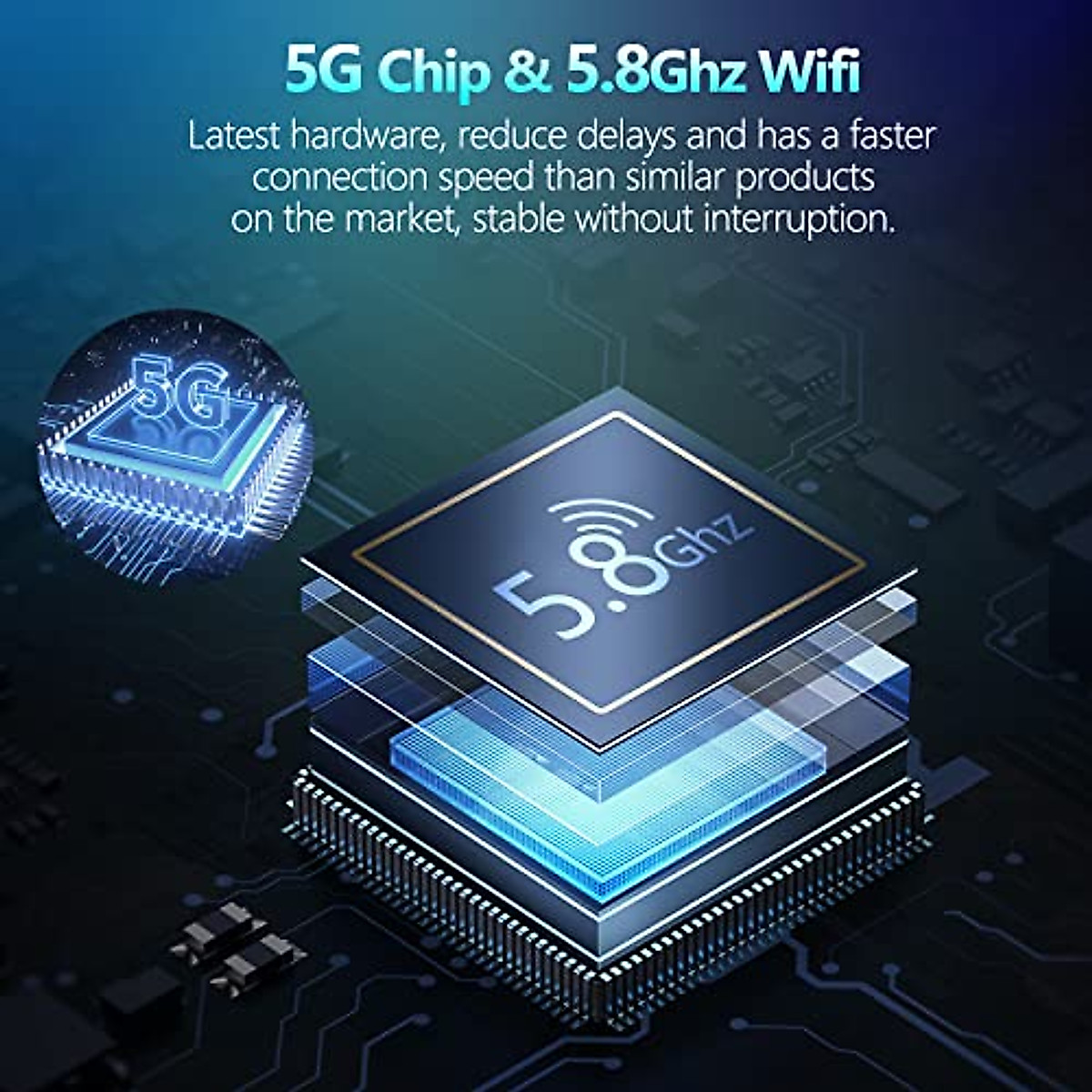 2023 Android Auto Wireless Adapter for OEM Factory Wired Android Auto Cars, Plug & Play Easy Setup Wireless Android Auto Dongle for Android Phones Converts Wired Android Auto to Wireless