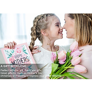 NOURISHLOV Gifts for Mom, Mothersday Gifts for Mother in Law/Step mother wedding gift, Bonus Mom gifts from Daughter/Son, Sterling Silver Tree of Life Necklaces for Women