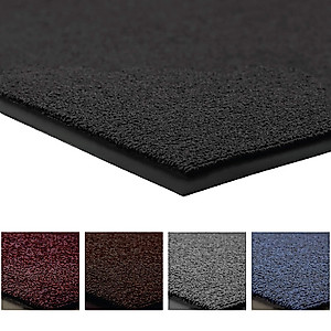 Notrax 141 Ovation Entrance Mat, for Home or Office, 3' X 5' Black