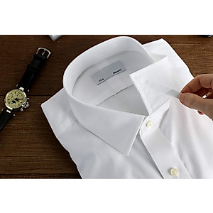 200 Plastic Collar Stays For Men Dress Shirts 2.5 inch