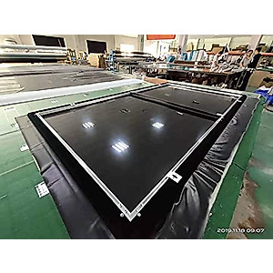 120inch 4k Ultra Short Throw PET Crystal ust CLR Screen 16:9 Ceiling Light Rejecting Projection Screen for Ultra Short Throw Projector Fixed Frame Screen for Home Theater, Boardroom