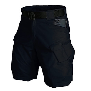 Yameekamulga Tactical Workout Shorts for Men Summer Military BDU Combat Army Casual Hiking Training Travel Hunting