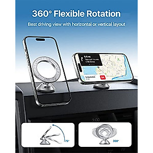 andobil Magneic Phone Grip & Magnetic Car Mount